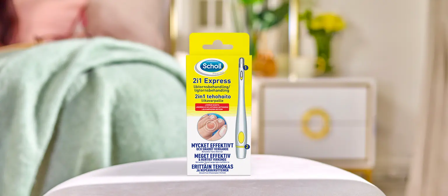 Liktorn - årsaker, symptomer og behandling - Scholl Norge | Fotpleie ...